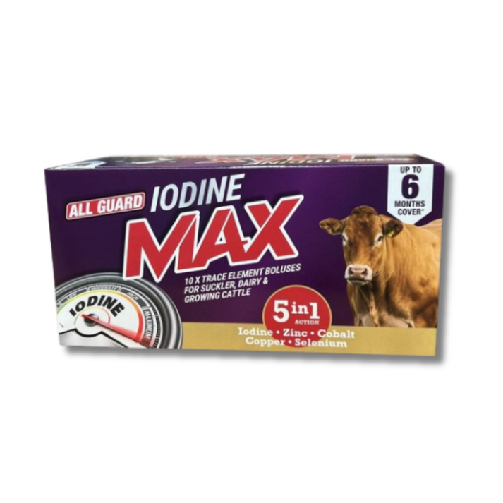 Mayo All Guard Iodine Max 5-in-1 Cattle Bolus – Meirion Davies & Co Ltd ...